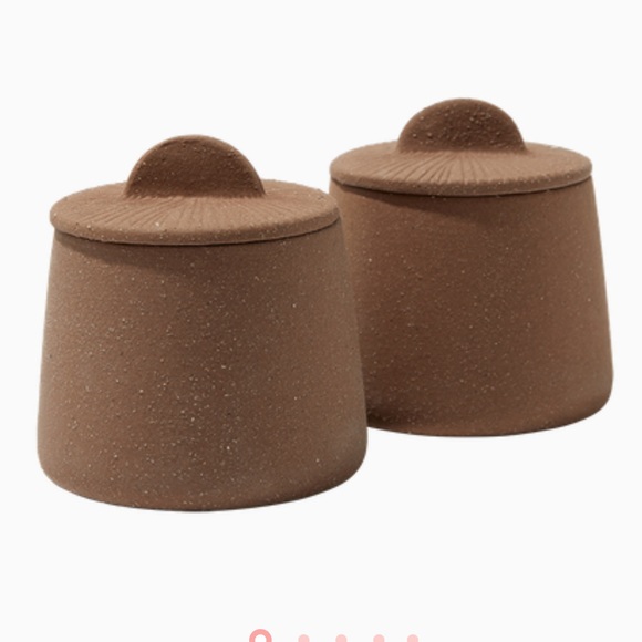 citrine by magenta | Kitchen | Citrine Spice Jars Set Of 2 Brown ...